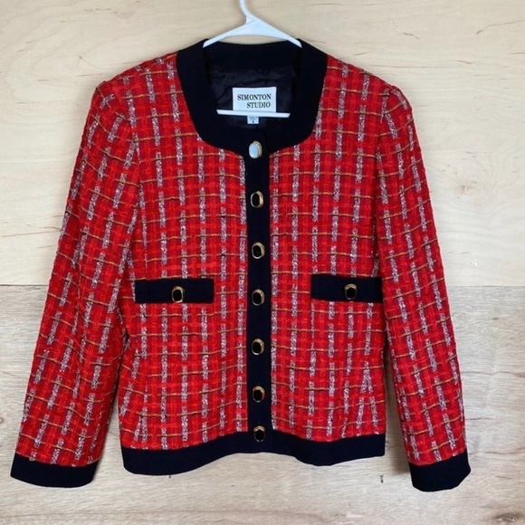 George Simonton | Jackets & Coats | Vintage Blazer | Poshmark